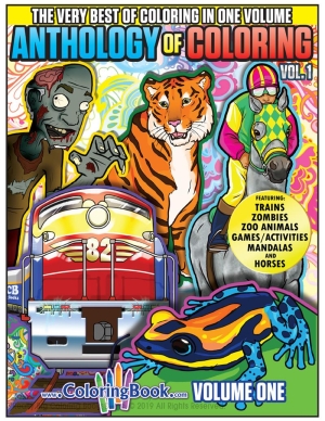 Anthology of Coloring vol. 1 Coloring and Activity Book
