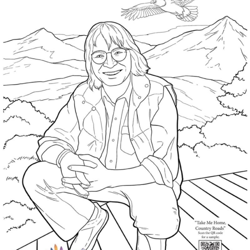 John Denver The Official Legacy Coloring and Activity Book