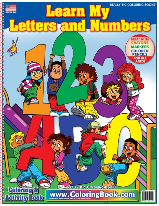 ABC 123 Coloring Book