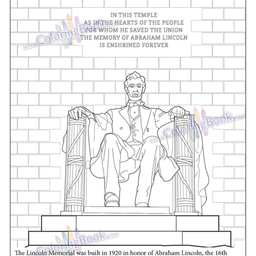 Coloring in Washington D.C. Coloring Book