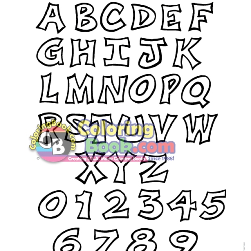 Letters and Numbers Imprintable Coloring and Activity Book