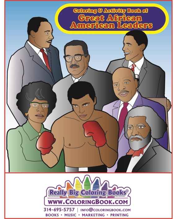 African American Leaders 2 Imprintable Coloring and Activity Book