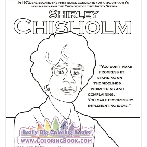 African American Leaders 2 Imprintable Coloring and Activity Book