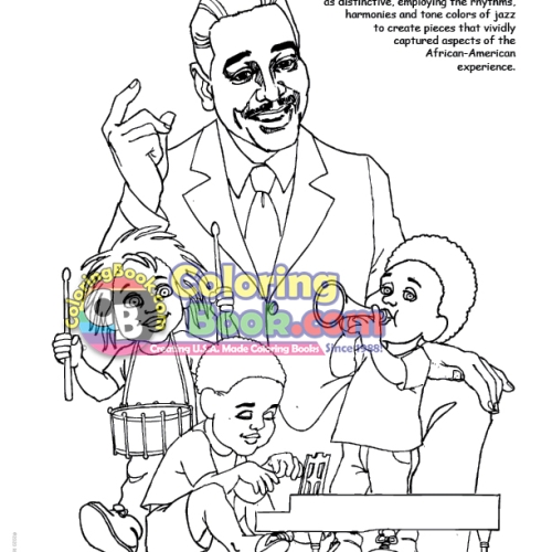 African American Leaders Imprint Coloring and Activity Book
