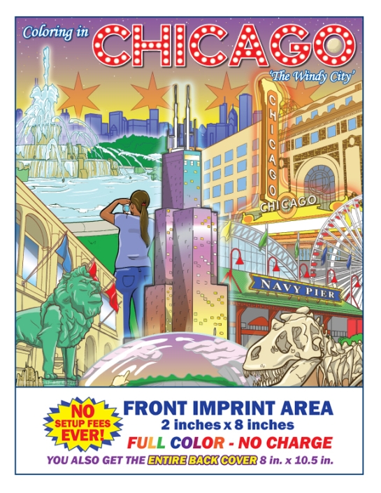 Chicago Imprintable Coloring and Activity Book