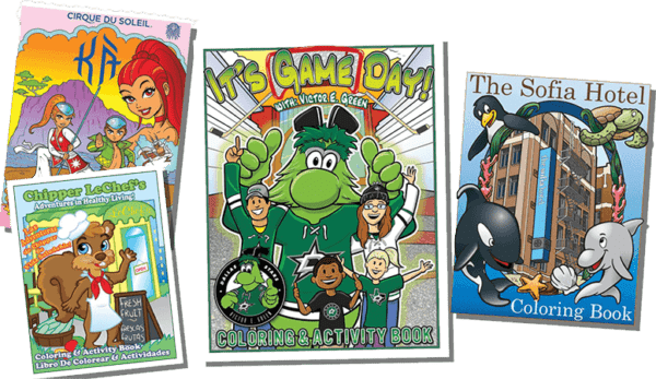 Custom Coloring Book - Publishing and Printing Since 1988.