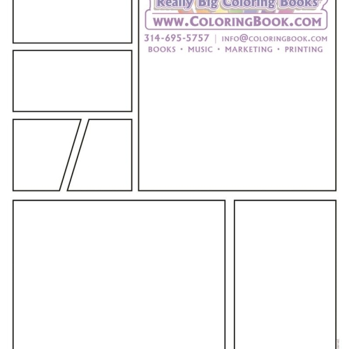 Design Your Own Comic Imprintable Coloring and Activity Book