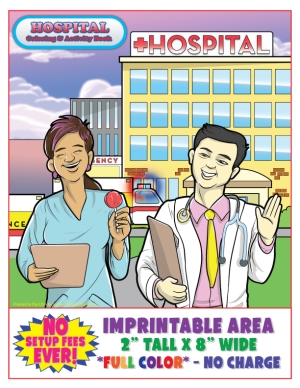 Hospital Imprintable Coloring and Activity Book