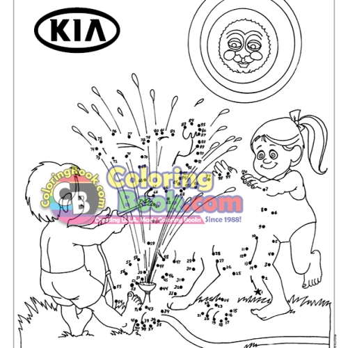 Kia Imprintable Coloring and Activity Book
