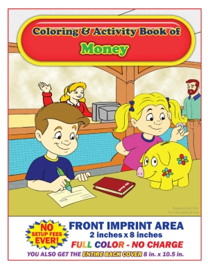 Money Imprintable Coloring and Activity Book