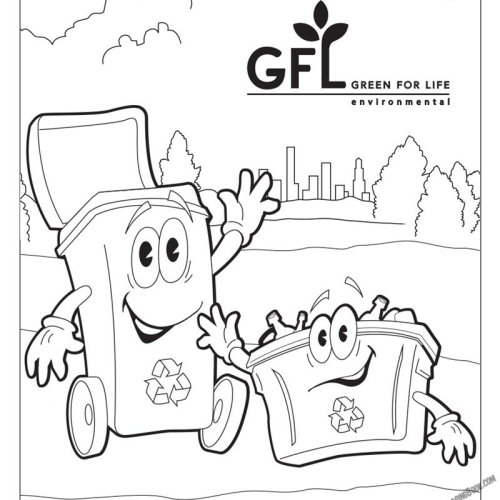 GFL - Green for Life Environmental - Really Big Coloring Books®