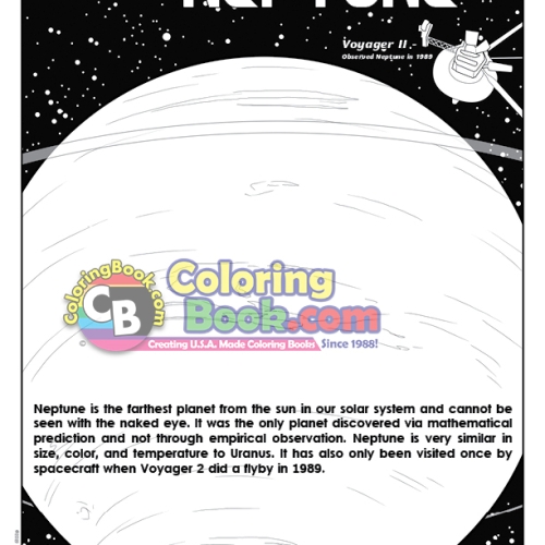 Solar System Imprintable Coloring and Activity Book
