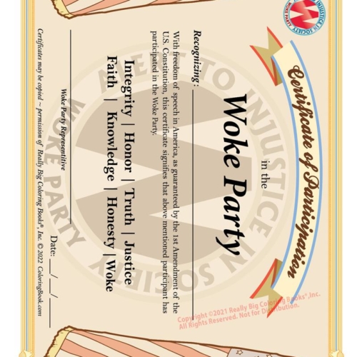 WOKE Coloring Book - Really Big Coloring Books®