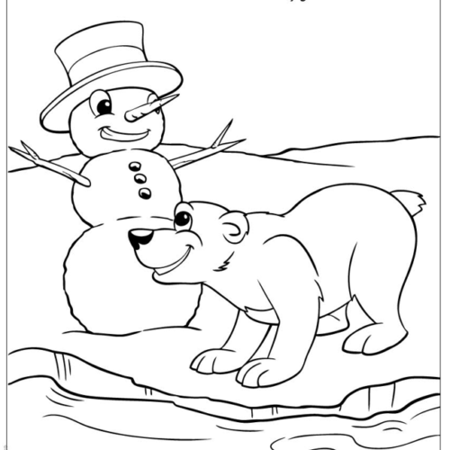Winter Wonderland Coloring Book